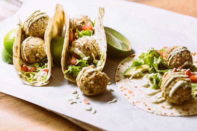 Delicious Falafel Tacos (Easy & Vegan) – Nutriciously