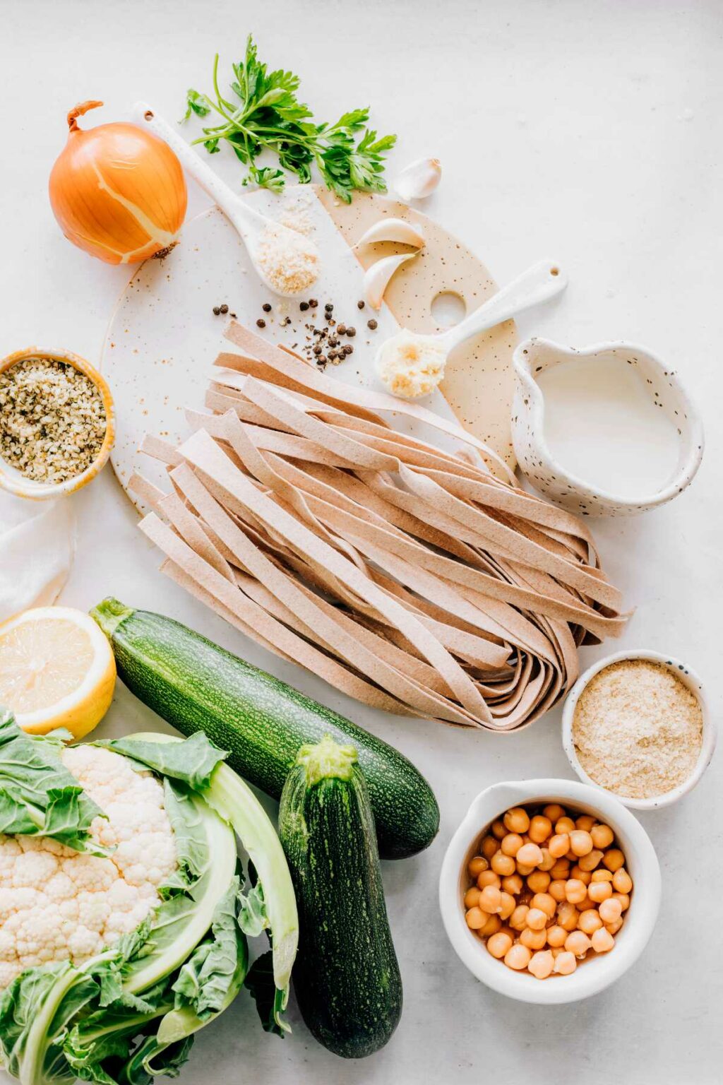 Skinny Vegan Fettuccine Alfredo – Nutriciously