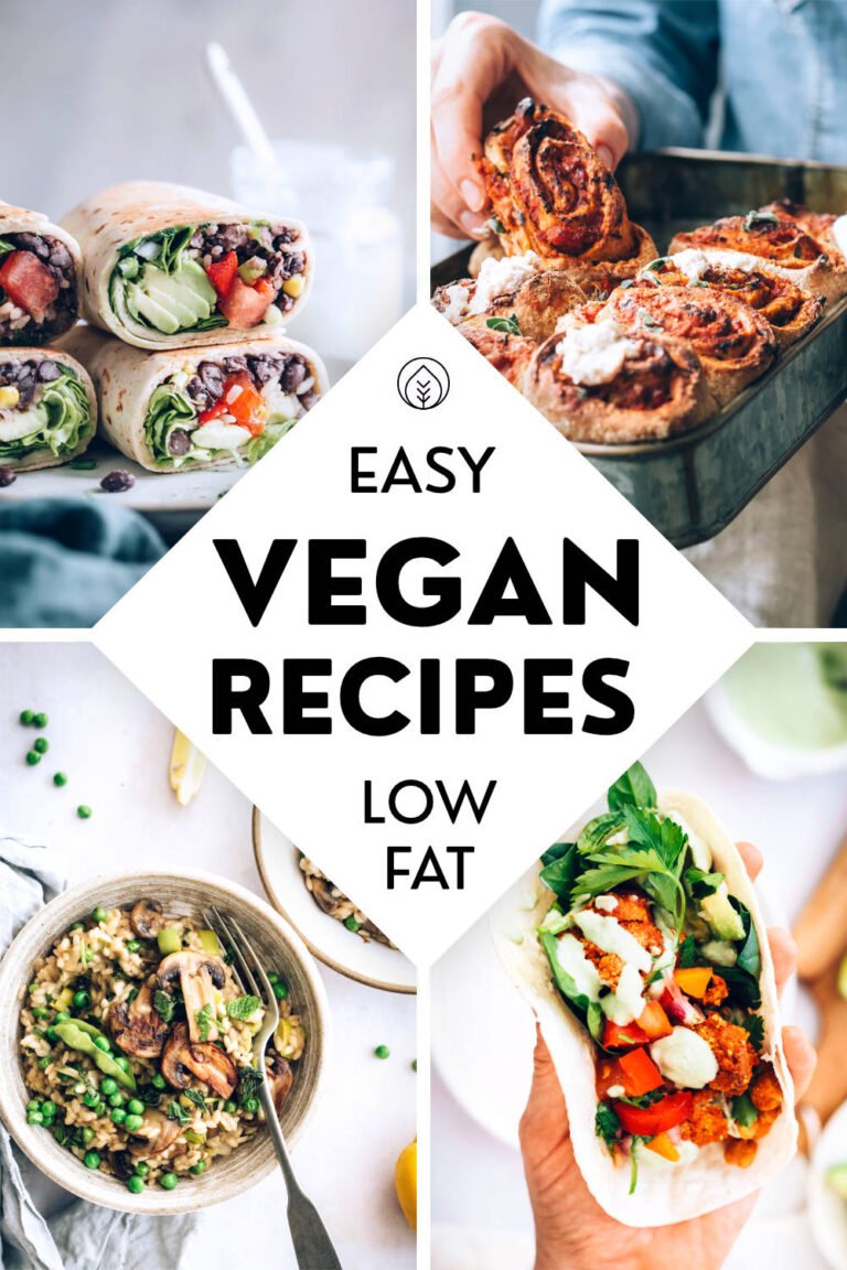 22 Delicious Low Fat Vegan Recipes HCLF Nutriciously