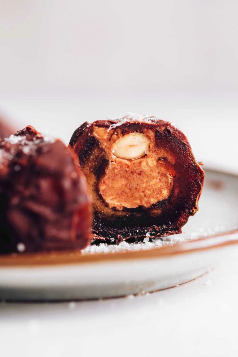 Chocolate-Covered Snickers Dates – Nutriciously