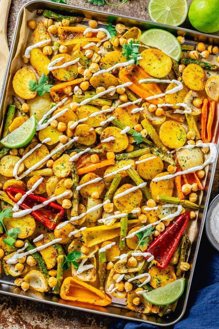 20 Easy Vegan Sheet Pan Dinners Nutriciously