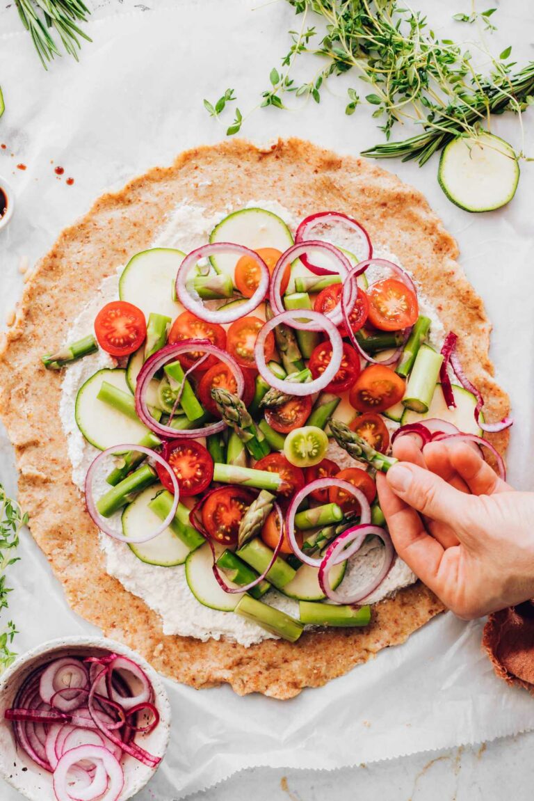 Savory Vegetable Galette (Vegan & Gluten-Free) – Nutriciously